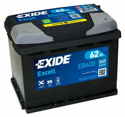 EB620 EXIDE EXCELL 62 Ah - Ojanperä
